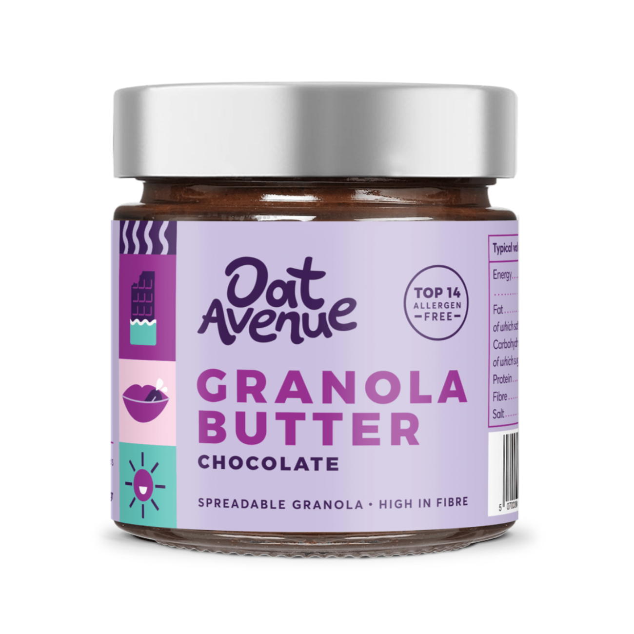 Chocolate Granola Butter 225g | Vegan, Nut Free & Gluten Free – Eco ...