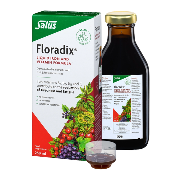 Floradix Iron Liquid Formula 250ml | Iron Supplement – Eco Natural Products