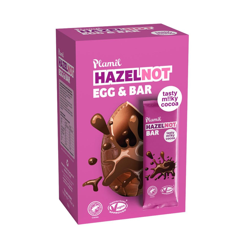 Hazelnut Chocolate Easter Egg and Bar 125g – Eco Natural Products